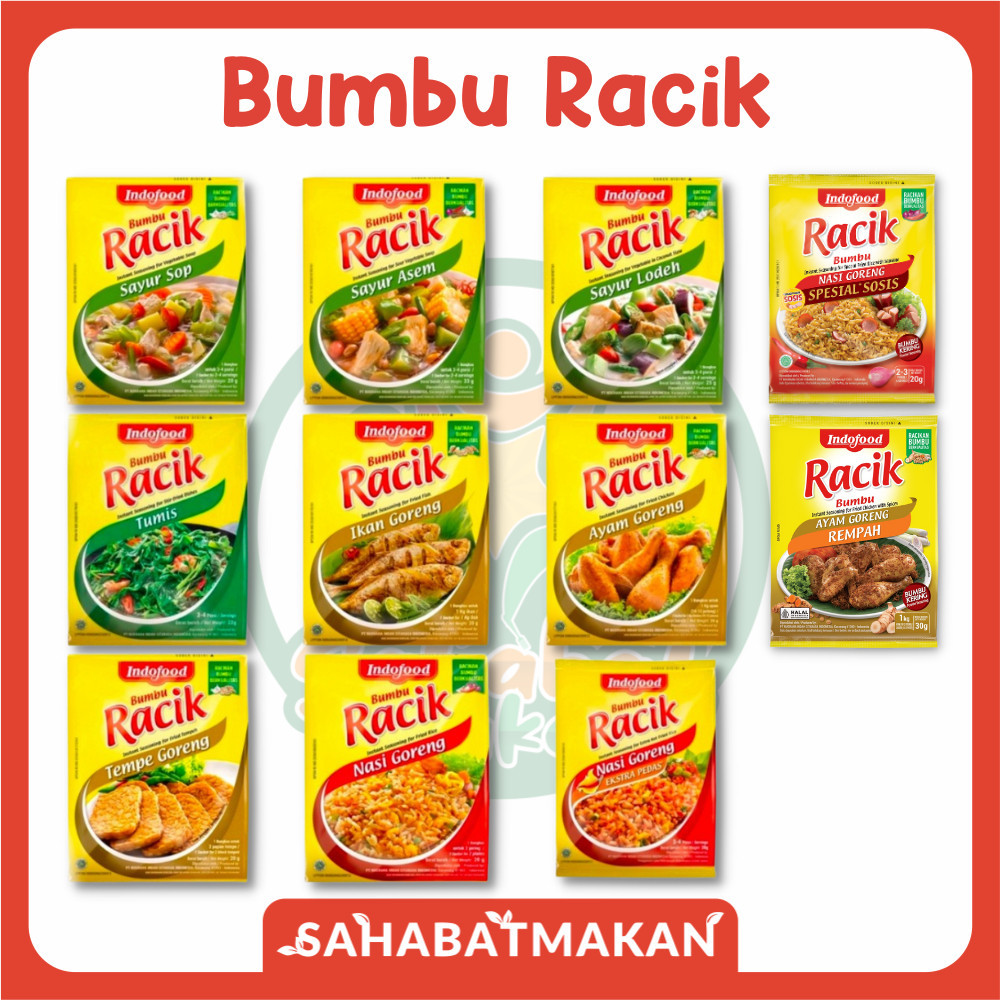 Jual Bumbu Racik Instant Indofood — Daily Fresh Official Store | Shopee ...
