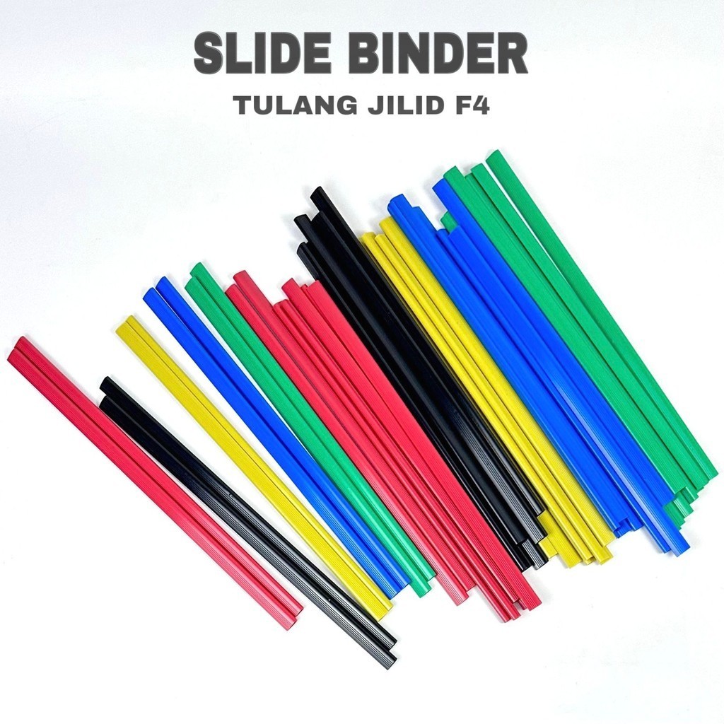 Jual BOS Paper Slide Binder CARPENTER F4 Folio 6mm/Tulang Jilid Kertas ...
