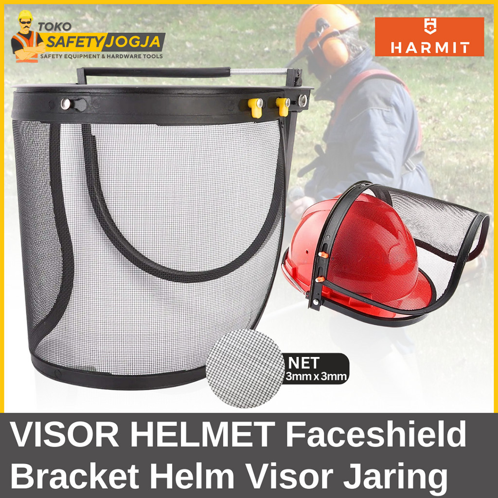Jual Face Shield Bracket Visor Jaring Jala untuk Semua Jenis Helm ...