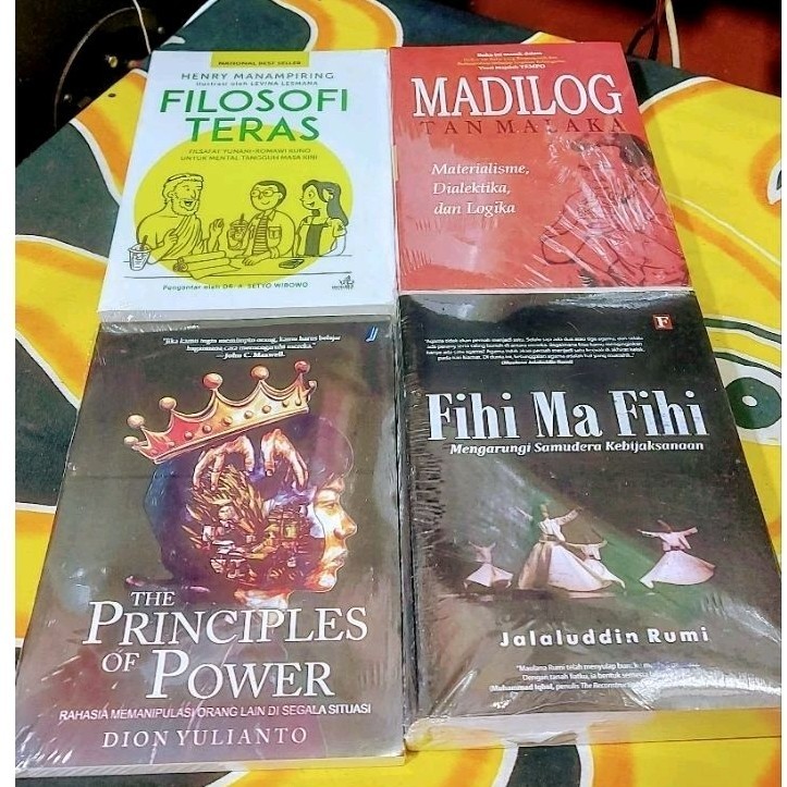 Jual paket 4 buku the principles of power madilog filosofi teras fihi ma fihi | Shopee Indonesia