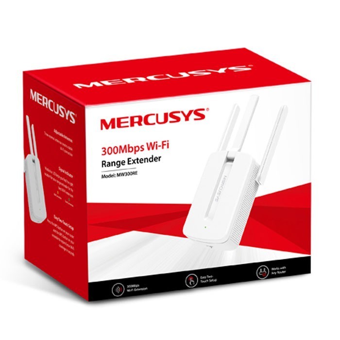 Jual Mercusys MW300RE 300Mbps Wi-Fi Range Extender Whole-Home Wi-Fi ...