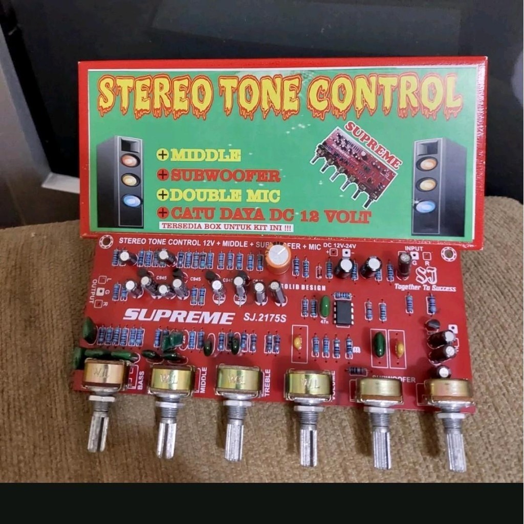 Jual TONE CONTROL STEREO MIDLE PLUS SUBWOOWER DC 12V Subwoofer | Shopee ...