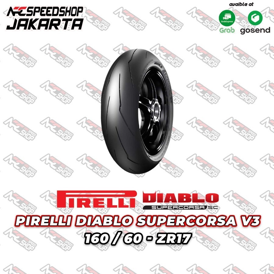 Jual Ban Pirelli Diablo Supercorsa V3 160 60 17 R17 Ring 17 | Shopee ...