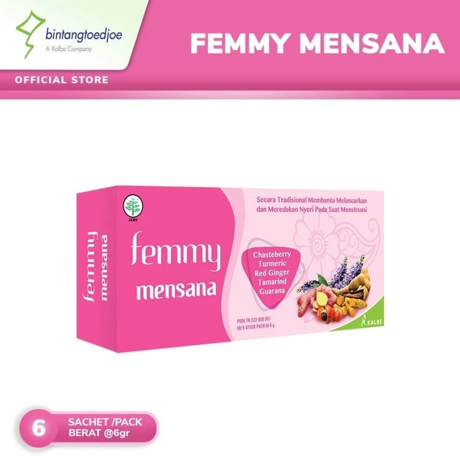 Jual Femmy Mensana 1 Pack (Isi 6x6gr) | Shopee Indonesia