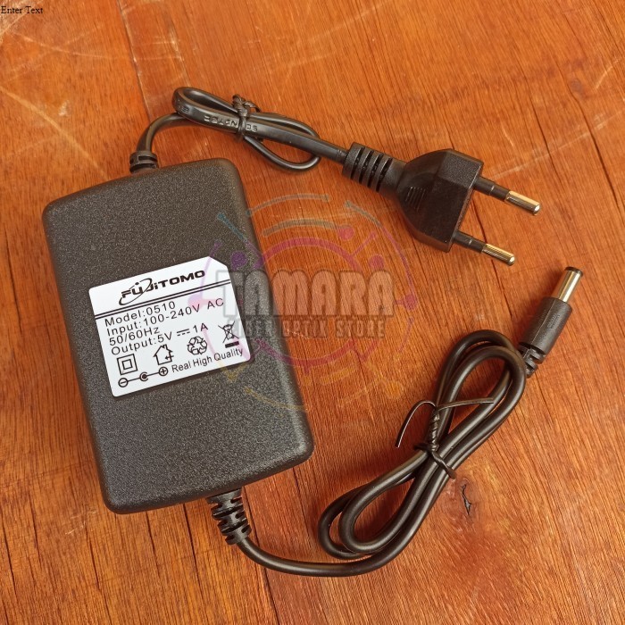 Jual Adaptor 5 volt 1 Ampere Merk Fujitomo Adaptor HTB 5V 1A | Shopee ...
