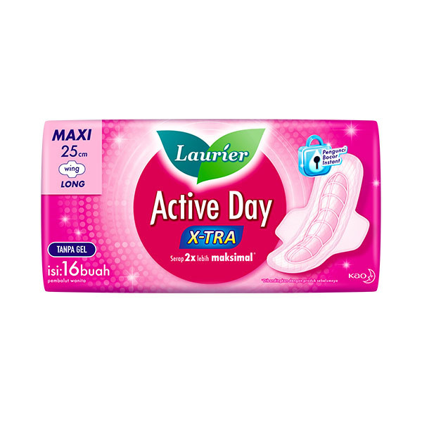 Jual LAURIER SUPER MAXI LONG WING 16'S | Shopee Indonesia