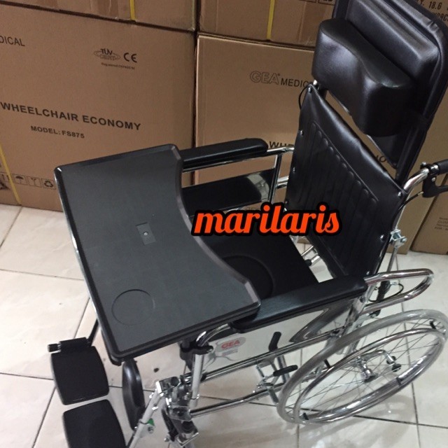 Jual Kursi Roda 4 in 1 Gea FS609 Bisa BAB Bisa Rebahan Selonjor dan ada ...