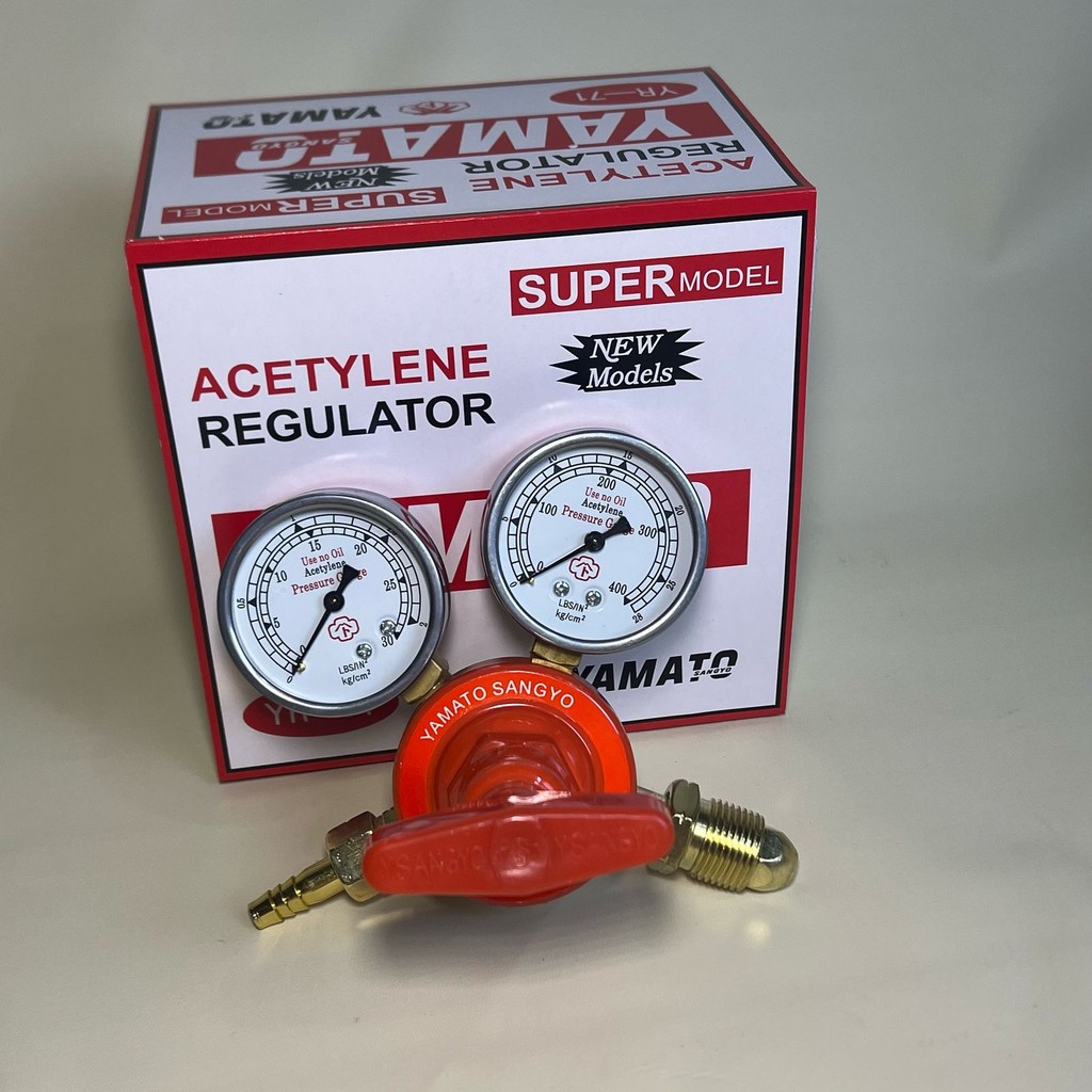 Jual HARGA TERJANGKAU YAMATO SANGYO Yamato Regulator ACETYLENE YR-76 gas | Shopee Indonesia