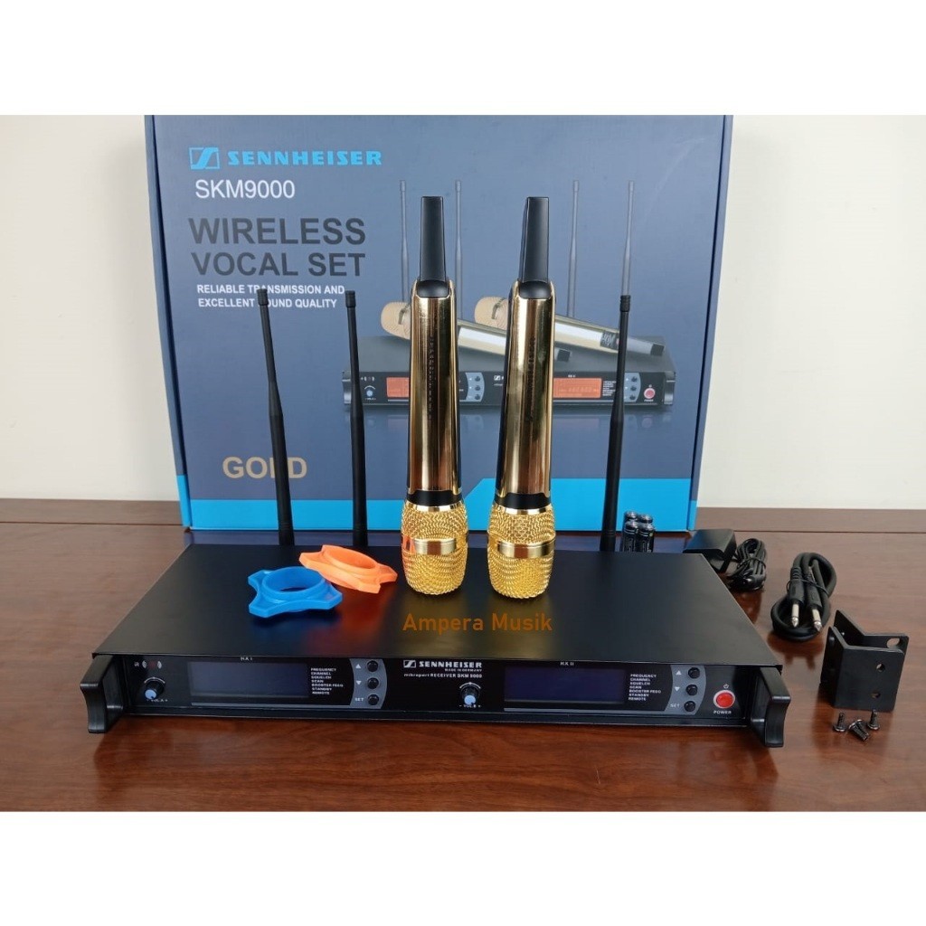 Jual Mic wireless SKM9000 GOLD Sennheiser SKM 9000 GOLD/ SKM 9000 GOLD ...
