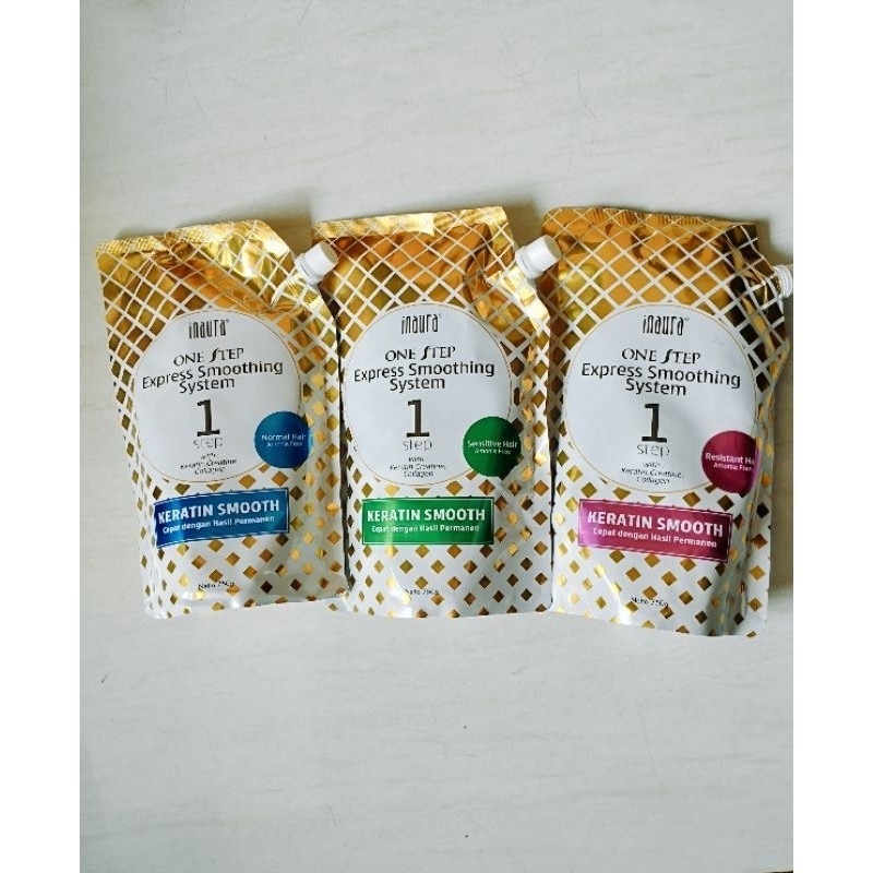 Jual INAURA One Step Express Smoothing Relaxer Cream Step 1 - Pelurus ...