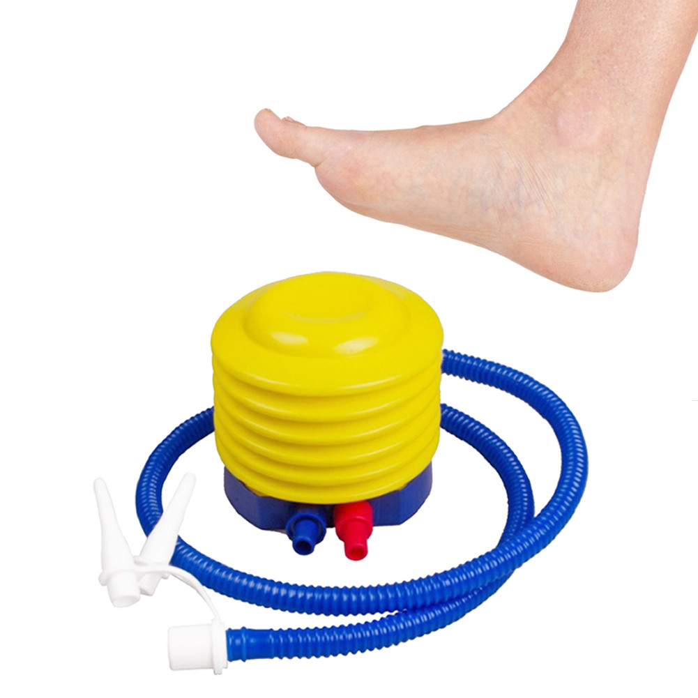 Jual Swim Circle Inflatable Pump Party Toy Air Pump Balloon Inflating ...