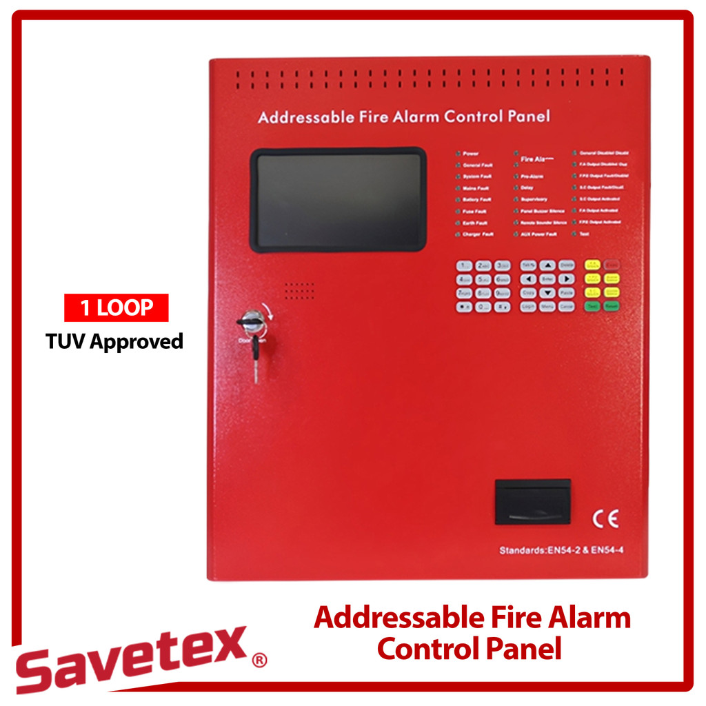 Jual Fire Alarm Control Panel Full Addressable 1 Loop / MCFA ...