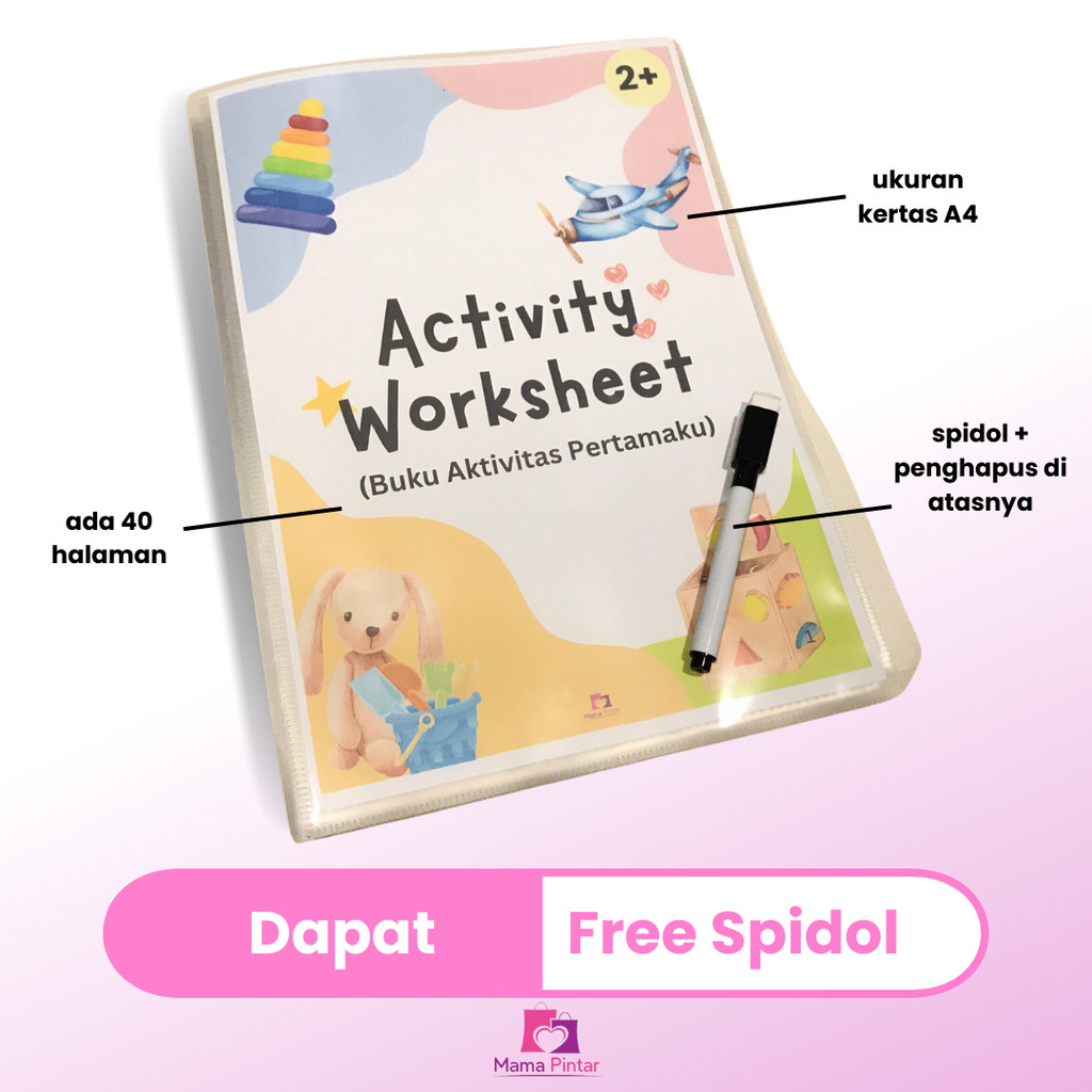 Jual Buku Aktivitas Pertamaku Worksheet Tracing Menulis Berhitung Anak ...