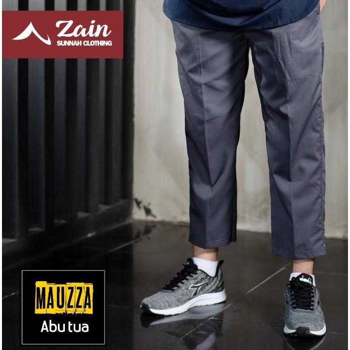 Jual Celana Pangsi Chino Sirwal Zain Mauzza/celana muslim sirwal lembut ...