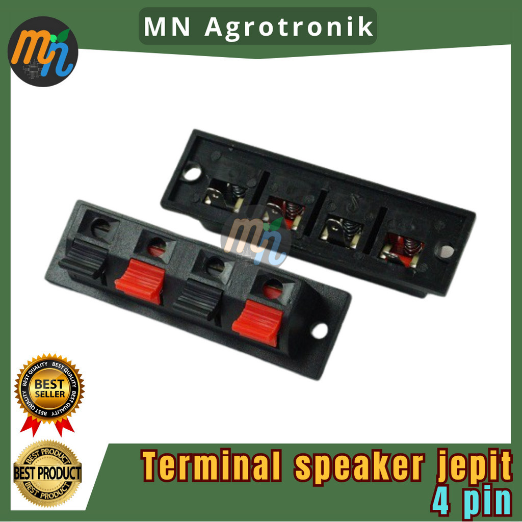 Jual Terminal speaker jepit kecil 4 pin | Shopee Indonesia