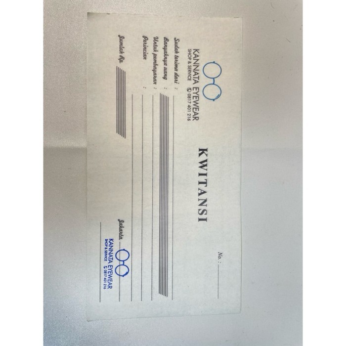 Jual KWITANSI KACAMATA REIMBURST KANTOR | Shopee Indonesia