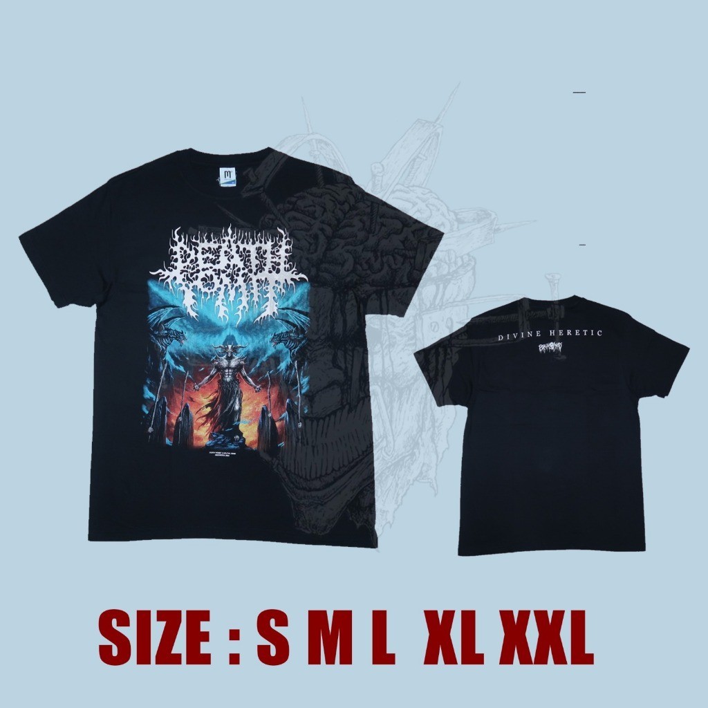Jual ORIGINAL TS - DEATH VOMIT - Divine Heretic | Shopee Indonesia