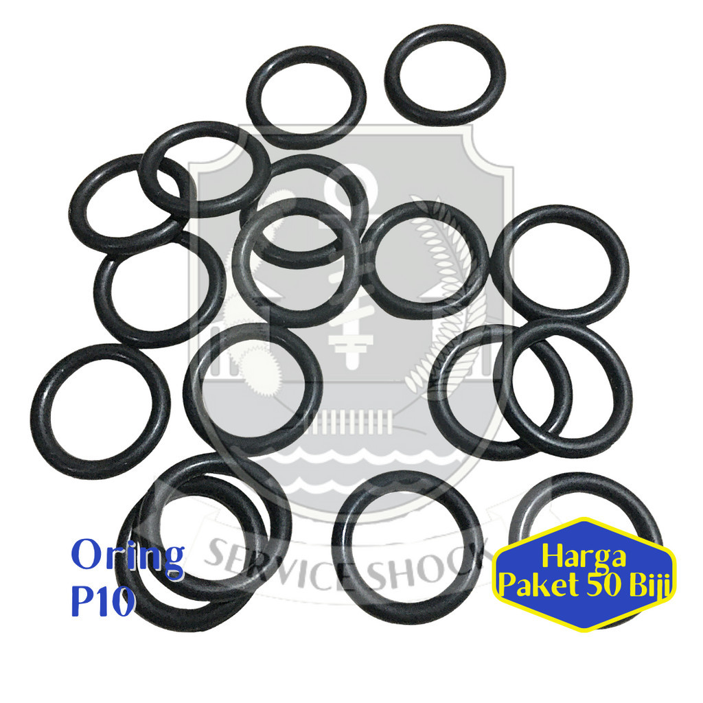 Jual [50 PCS] Karet Oring P10 Shock Belakang - (High Temp Quality ...