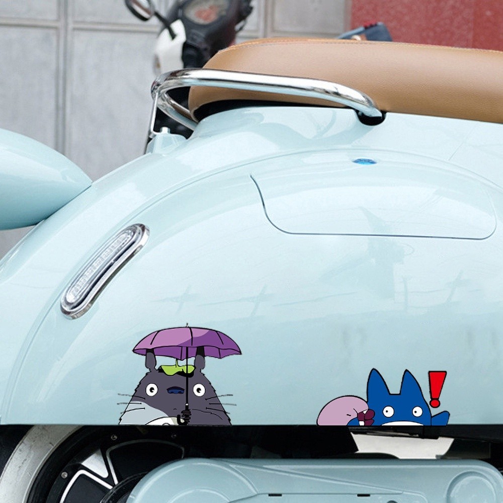 Jual My Neighbor Totoro Cute Japanese Animation Cartoon Motorcycle Body ...
