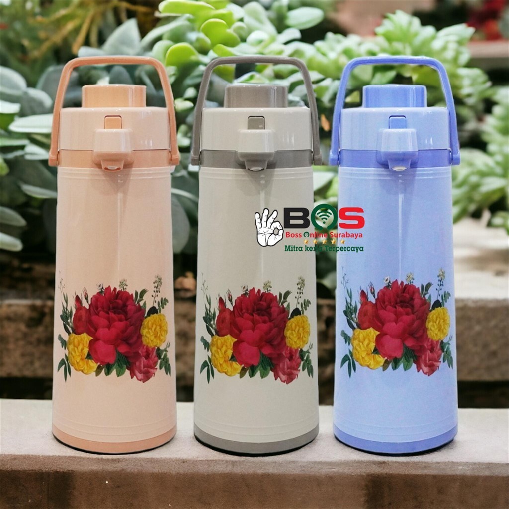 Jual Thermos Pencet Air Panas Dingin Elephant Kapasitas 2 Liter DPC-888 ...