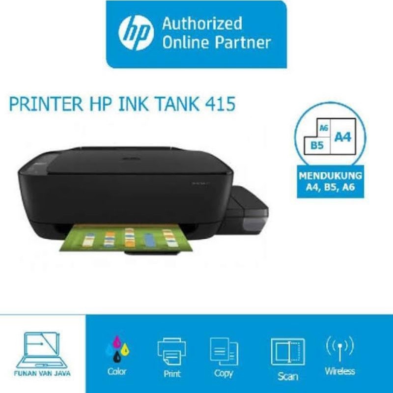 Jual HP Ink Tank Wireless 415 All In One Printer HP 415 [Print, Scan ...