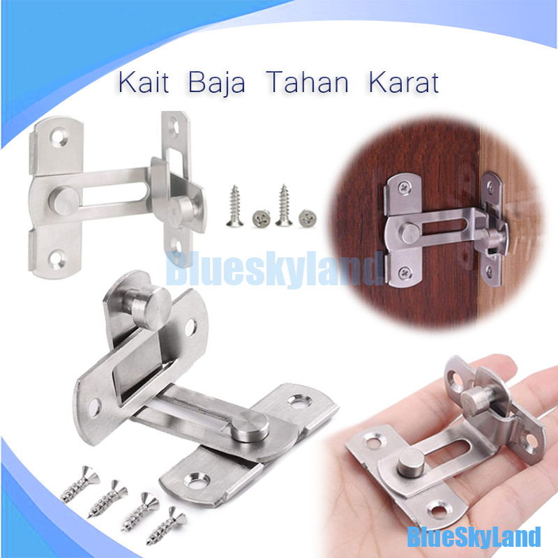 Jual Gesper Kunci Pintu / Gudang Sudut Kanan Push-pull Shift Door ...