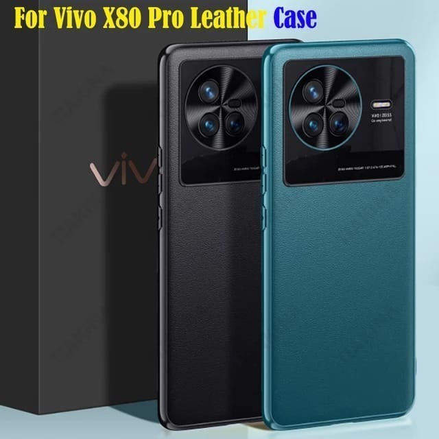 Jual CASING VIVO X80 / X80 PRO 5G CASE LEATHER LUXURY METAL CAMERA ...