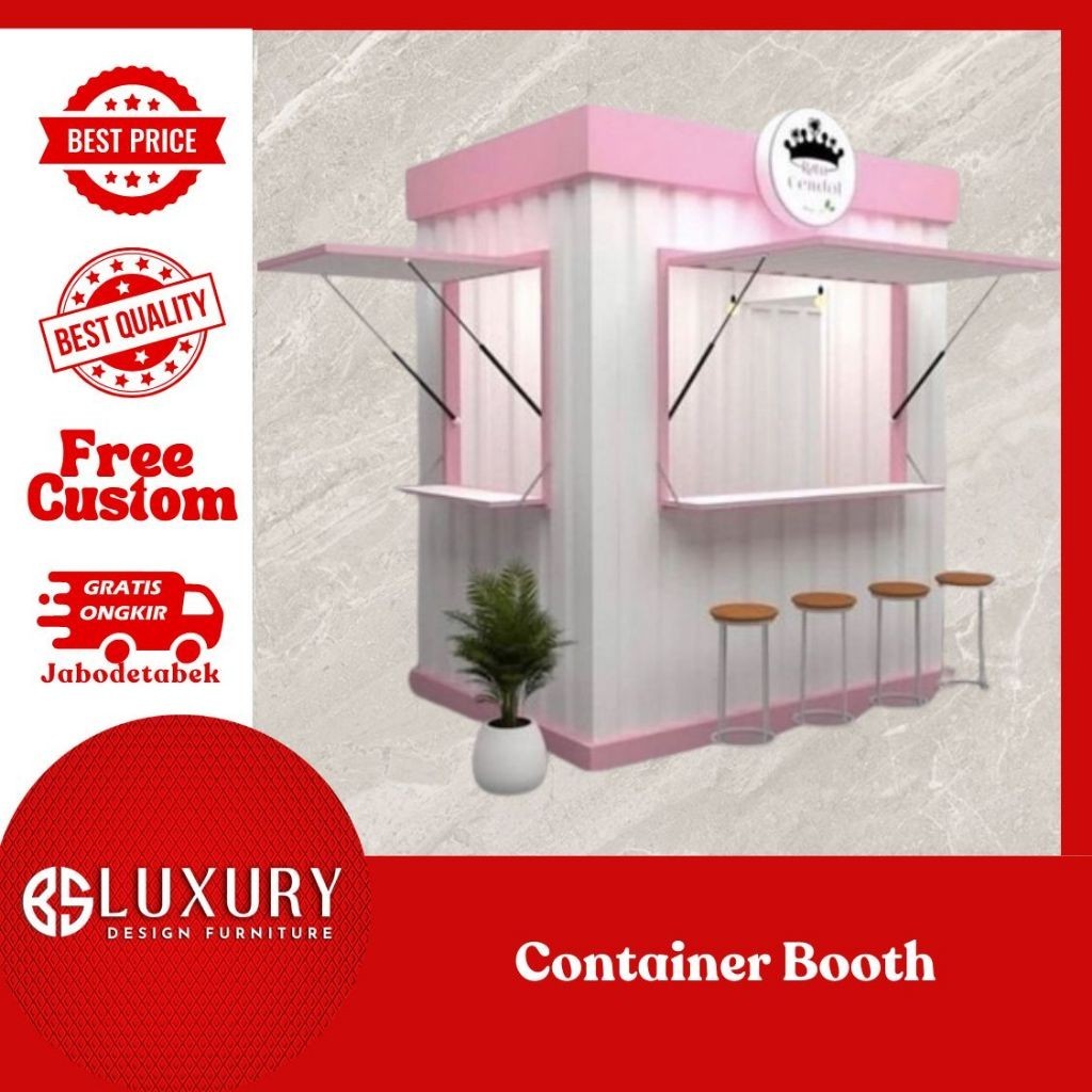 Jual Container Booth Jualan Makanan Minuman Kokoh Kualitas Premium ...