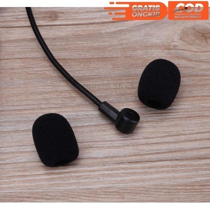 Jual Busa Mic Foam Mic Busa Microphone Gaming Cover Mic Headset Clip On ...