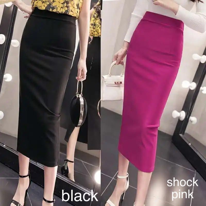 Jual Rok Span Midi Wanita(A178) | Shopee Indonesia