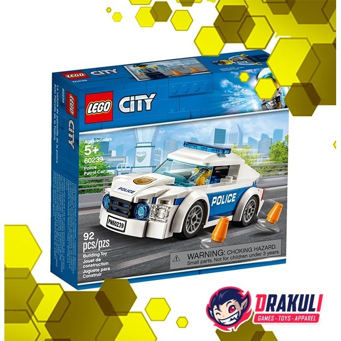 Jual Toys LEGO City Police Patrol Car 60239 | Shopee Indonesia