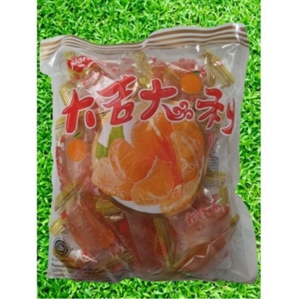 Jual HALAL Naraya Orange Candy Jelly 500 gram ∣ JELLY ORANGE MANDARIN ...