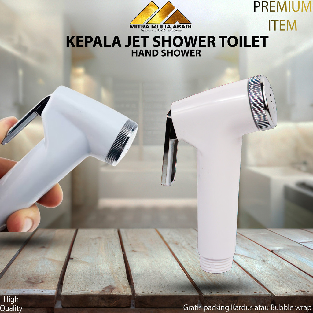 Jual Kepala Jet Shower Putih / Kepala Jet Shower Model Toto Murah ...
