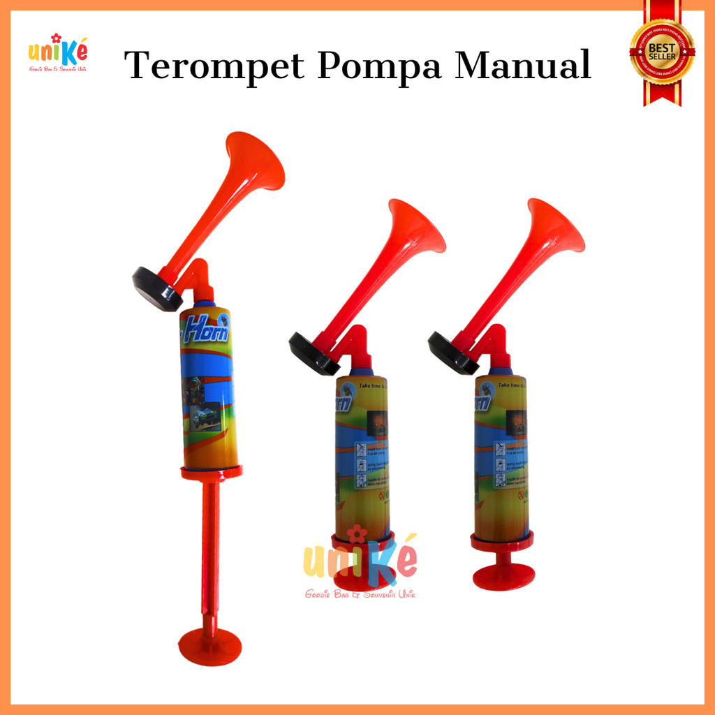 Jual TEROMPET POMPA MANUAL / Air Horn New Year Perlengkapan Pesta Ultah ...