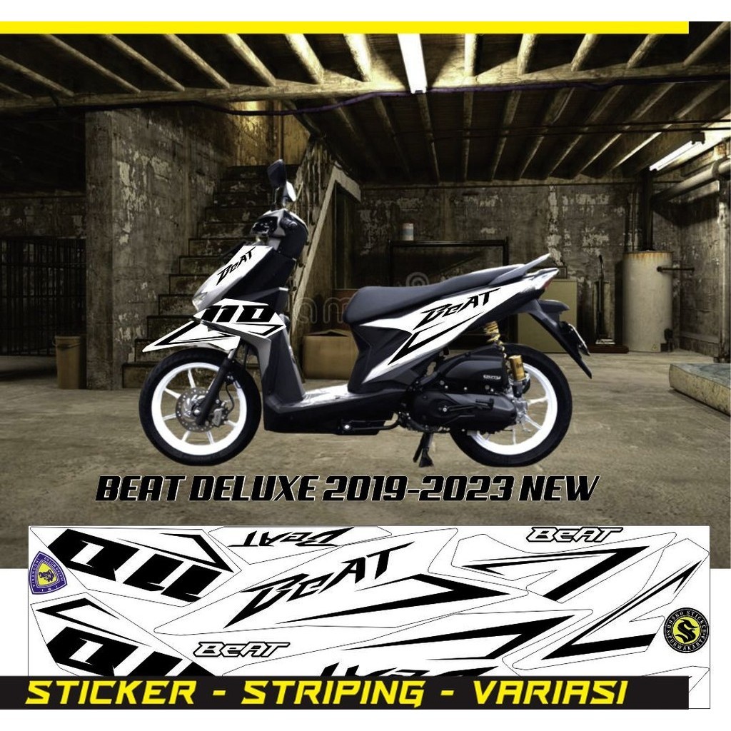 Jual STIKER TERLARIS STRIPING ALL MOTOR BEAT DELUXE 2019 2020 2023 ...