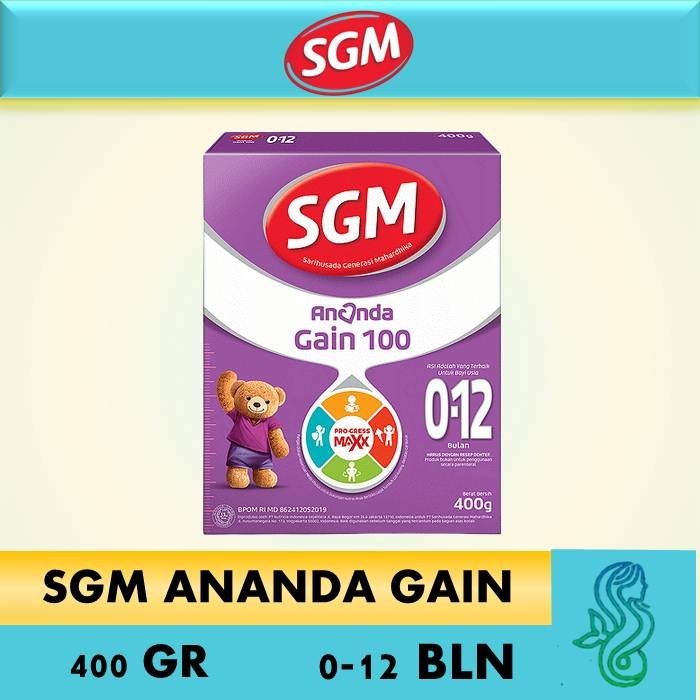 Jual Sgm Ananda Gain 100 400GR | Shopee Indonesia