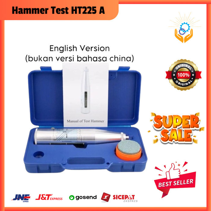 Jual Hammer Concrete Hammer Test HT225 A Alat Uji Beton | Shopee Indonesia