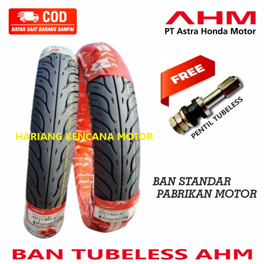 Jual Ban HONDA AHM 80/90 90/90 Ring 14 Tubeless FEDERAL K59 Original Scooter Matic BEAT VARIO ...
