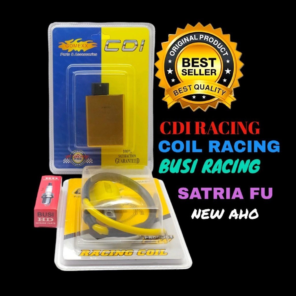 Jual PAKET UPGRADE CDI RACING EXTREM SATRIA FU NEW AHO COIL RACING DAN ...