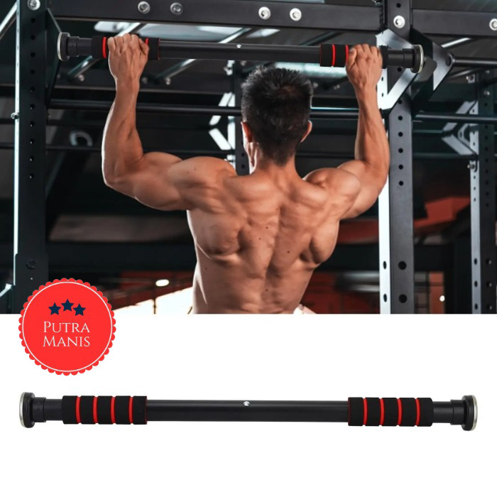 Jual Tiang Fitness Pull Up Bar Door Chin Up Bar Iron Door Gym Kusen ...