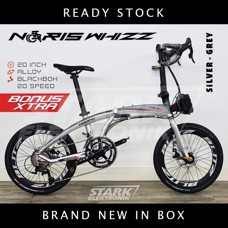 Jual Pacific NORIS WHIZZ Sepeda Lipat Folding Bike | Shopee Indonesia