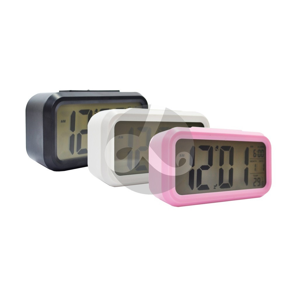 Jual Jam Snooze light Digital alarm clock with LED sensor cahaya ...