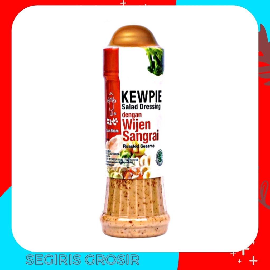 Jual Kewpie Salad Dressing dengan Wijen Sangrai premium 200 ml | Shopee Indonesia