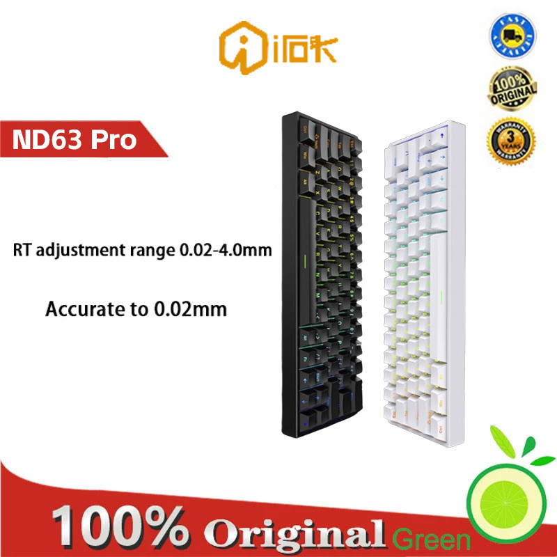 Jual Irok ND63 PRO mechanical keyboard magnetic core 0 dead zone heat ...