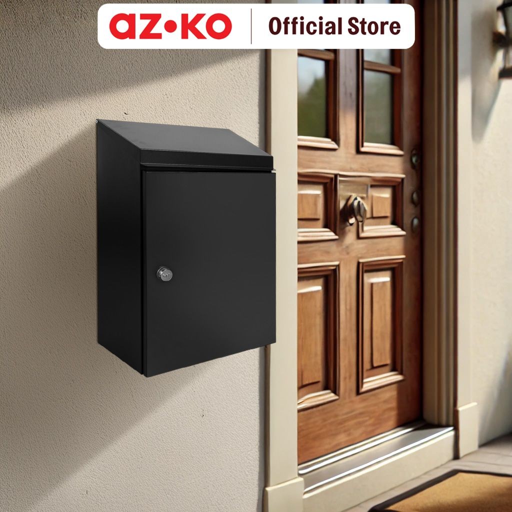 Jual AZKO Masterspace 40X26X63 cm Trima Kotak Paket Parcel - Hitam ...