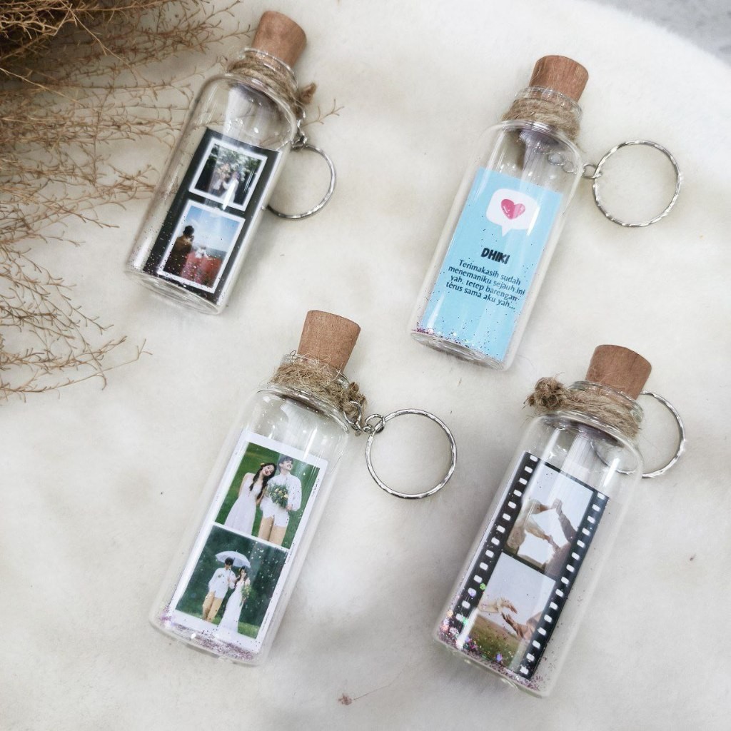 Jual Foto Botol 30 ml Custom foto / hadiah unik untuk ulang tahun ...