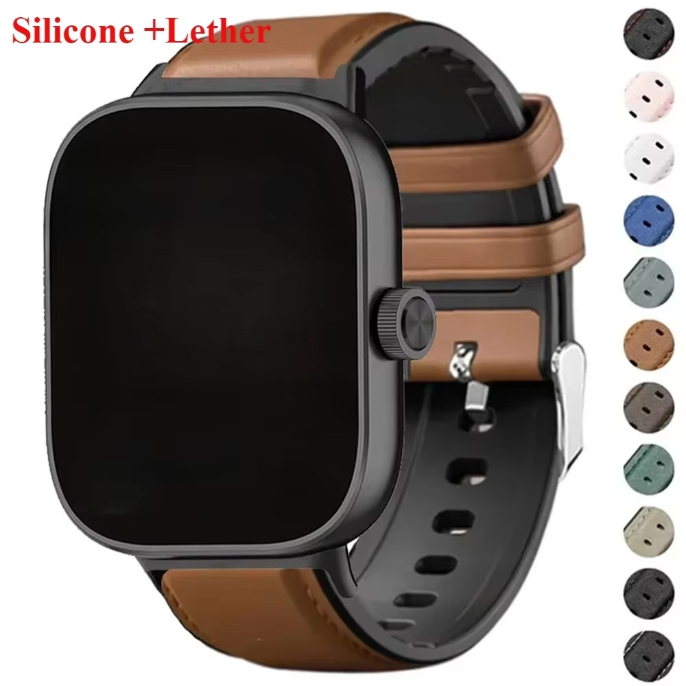 Jual Band Leather Bracelet for Redmi wat 4 Wrist Strap for Xiaomi Mi ...
