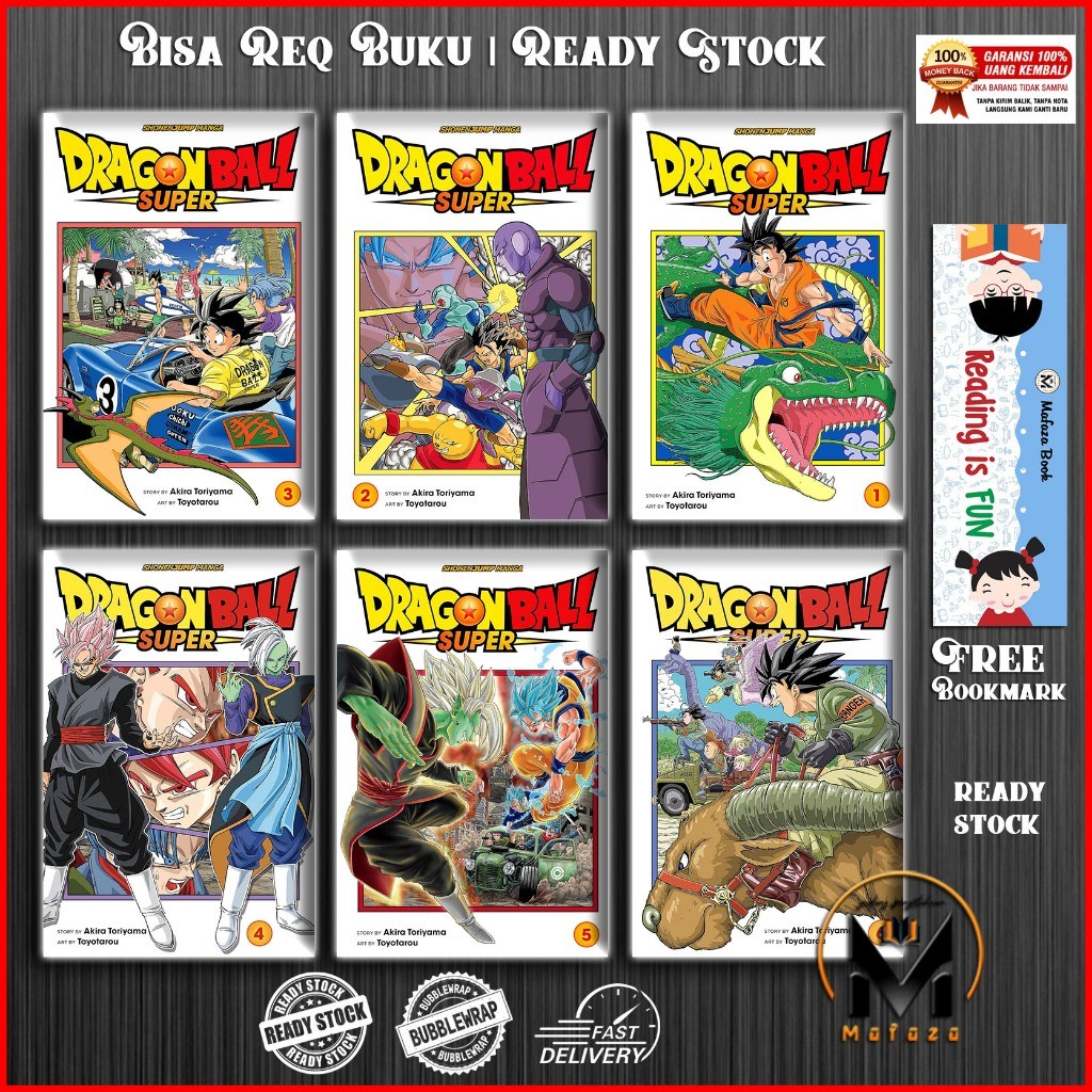 Jual Dragon Ball Super (22 book series) By Akira Toriyama (English ...
