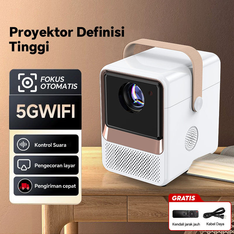 Jual S2 mini Proyektor Android TV Electric Focus 4K Resolution 720P Smart Projector 6000 Lumen ...