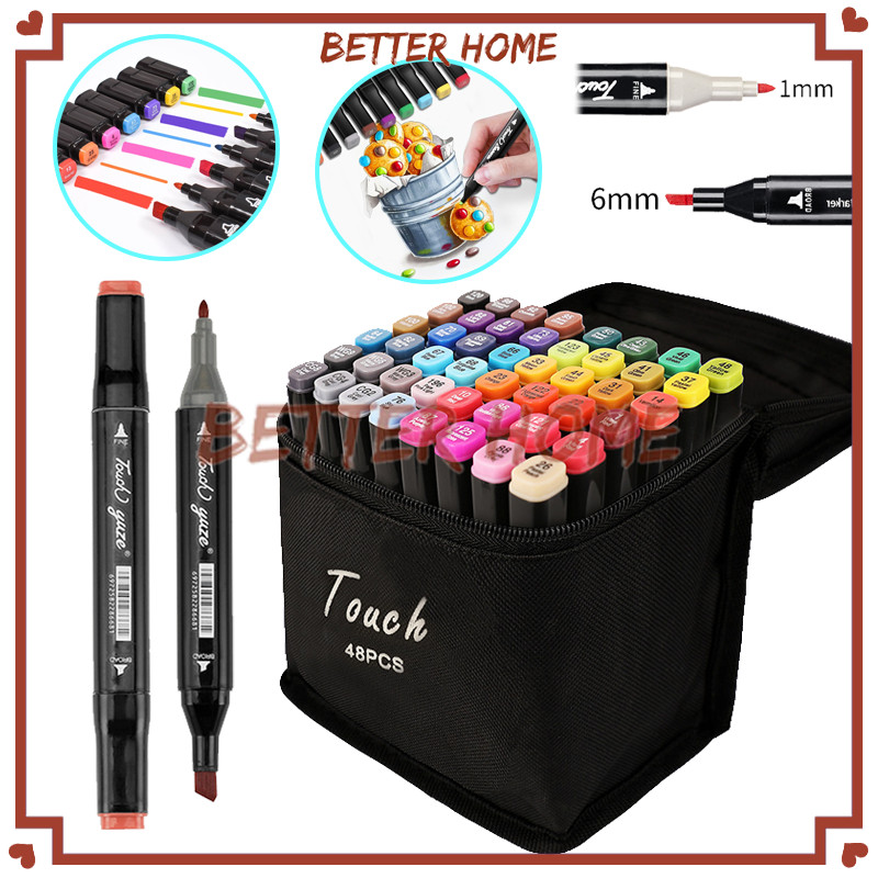 Jual General Marker Set Animation Markers/Spidol Dual Side Fine Art ...